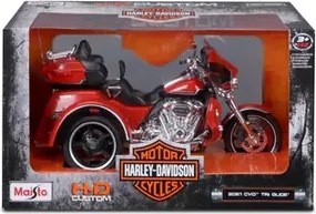 Maisto Harley-Davidson 2021 CVO Tri Glide oranžová / 1:12 / od 3 let
