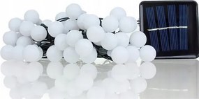 Solární párty osvětlení řetěz girlanda GIR7, 50xLED, 7m