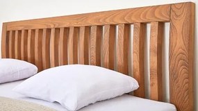 Postel Postelia BELNA Buk 200x200 - Dřevěná postel z masivu, bukové dvoulůžko o šíři masivu 4 cm