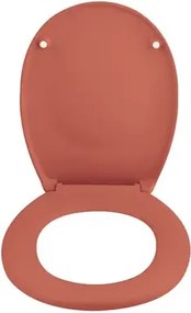 Spirella NEELA WC prkénko matná terakota / soft-close / duroplast