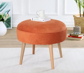 Atelier del Sofa Taburet Romley - Orange, Oranžová