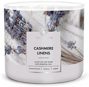 Goose Creek Candle svíčka Cashmere Linens, 411 g