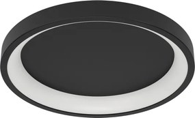 Eglo 901909 - LED RGBW Stm. str. svíti. LORETELLO-Z LED/19,6W/230V pr.35cm černá