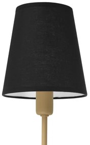 Nástěnná lampa MADELA 1xE14/40W/230V černá/béžová