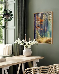 Oboustranný plakát Tichá Chatka / Podzimní Les | 30 x 42 cm | DP351313