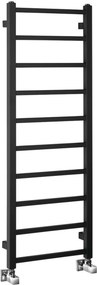Sapho Metro Light - Topné těleso 40x114 cm, 247 W, matná černá IR445TB