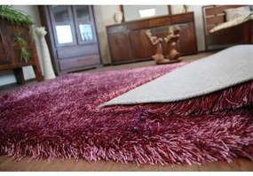 Kusový koberec LOVE SHAGGY model 93600 fialový velikost 200x290 cm | krásné koberce cz