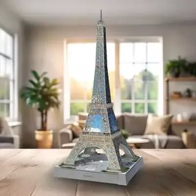 Ravensburger 3D Puzzle Iconics: Eiffelova věž (Noční edice) / 216 dílk