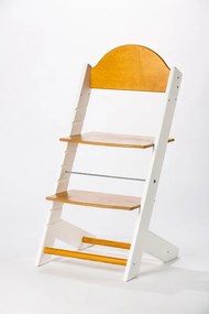 Lucas Wood Style rostoucí židle MIXLE -  bílá/buk rostoucí židle MIXLE: Medvídek