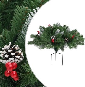 vidaXL Umělý vánoční stromek na cestu zelený 40 cm PVC [340541]