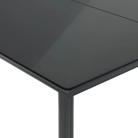 3dílný bistro set s poduškami šedý polyratan 3212124