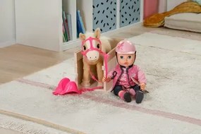 ZAPF CREATION BABY born Kůň Cutie s přepravní stájí / od 3 let