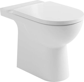 Aqualine Talamo - WC kombi mísa, vario odpad, Rimless, bílá PB107-111