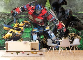 Dětská fototapeta na míru Transformers Vzhůru do Boje | Vliesová fototapeta na zed' | DFT5P352203