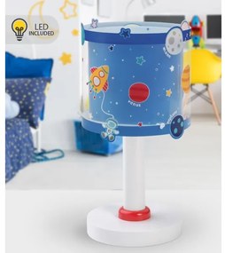 Dalber 41341N - LED Dětská lampička PLANETS 1xG4/4W/230V modrá