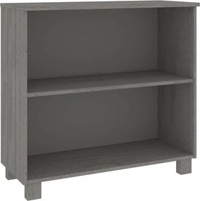 Příborník HAMAR světle šedý 85 x 35 x 80 cm masivní borovice 340503