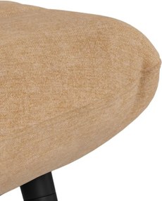 Lounge křeslo Milford světle hnědé