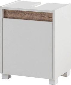Schildmeyer Skříňka pod umyvadlo »Cosmo«, moderní otevírání dveří bez úchytek. (perleťově bílá, Breite 41,8 cm)