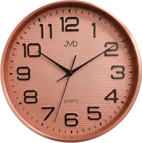 JVD Rose gold nástěnné tiché netikající hodiny JVD HX9309.2