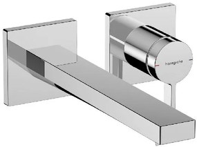 Hansgrohe Tecturis E - Umyvadlová baterie pod omítku, s výpustí, 2-otvorová instalace, EcoSmart, chrom 73051000