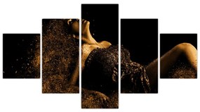 Obraz - Žena ze zlata (125x70 cm)