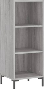 Skříň highboard šedá sonoma 34,5 x 34 x 180 cm kompozitní dřevo 3198983