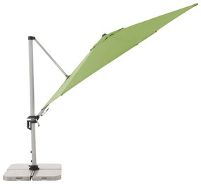 Doppler ACTIVE 370 cm - výkyvný zahradní slunečník s boční tyčí zelené jablko