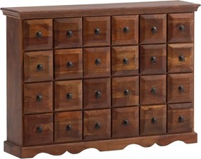 furniture-nabytek.cz - Komoda Merlow akácie 24 šuplíku