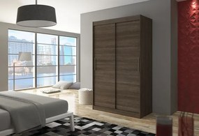 Skříň posuvná COLLIN 120 choco