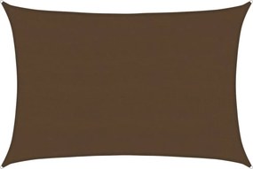 Stínicí plachta 160 g/m² hnědá 5 x 6 m HDPE 311796