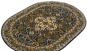 Orientální kusový koberec oválný STANDARD LAURUS - granát - 120x170cm