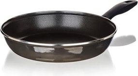 Smaltovaná pánev s nepřilnavým povrchem METALLIC Black