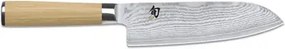 Kai SHUN CLASSIC WHITE DM-0702W / Nůž Santoku / 18 cm / VG-MAX ocel /