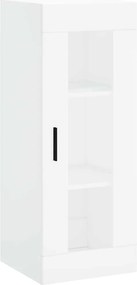 Skříň highboard bílá 34,5 x 34 x 180 cm kompozitní dřevo 3199249