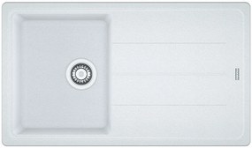 Franke Basic BFG 611-86, 860x500 mm, fragranitový dřez, bílá led 114.0494.912