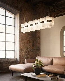 SLAMP: La Lollo suspension, závěsné led svítidlo  Slamp Velikost: 140cm, Typ svítidla: Cínová/Bílá