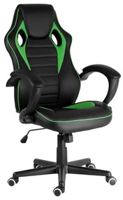 Herní židle NEOSEAT NS-015 TEX černo-zelená