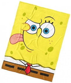 Dětská deka Sponge Bob Emoji 150x200 cm