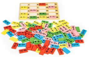 Matematické bloky s výukovou dominou deskou ECOTOYS