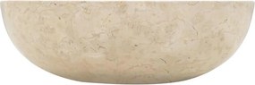 Umyvadlo 40 x 12 cm mramor krémové 142775