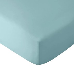Modré napínací prostěradlo 90x190 cm So Soft Easy Iron – Catherine Lansfield