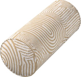 Potah na válec IKEA Ektorp barva béžová látka pletený vzor, vzorované