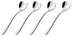 Set kávových lžiček Heart Stainless Steel - 4 ks Alessi
