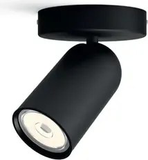 Philips Pongee černá / Bodové svítidlo / 1x GU10 / 10W / bez zdroje /