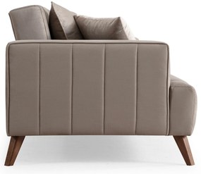 Hanah Home Třímístná pohovka BUHARA světle šedá