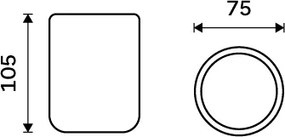Nimco Pohárek na kartáčky ABU - ABC 58-90
