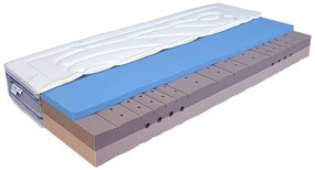 Pěnová matrace Mabo MESTE KOMBI hard/med 20 cm - 180 x 200 Potah: Seacell, Lehací vrstva: Eucafeel HR foam
