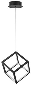 LED lustr Gabbia 25 černé