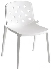 Gaber Celoplastová židle Isidora bez područek Barva plastu Gaber bílá 00