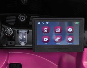Elektrické autíčko Porsche 911 GT3 STRONG MP4 růžové